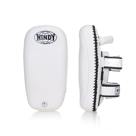 KP4 Standard Thai Pads - White | Windy Fight Gear