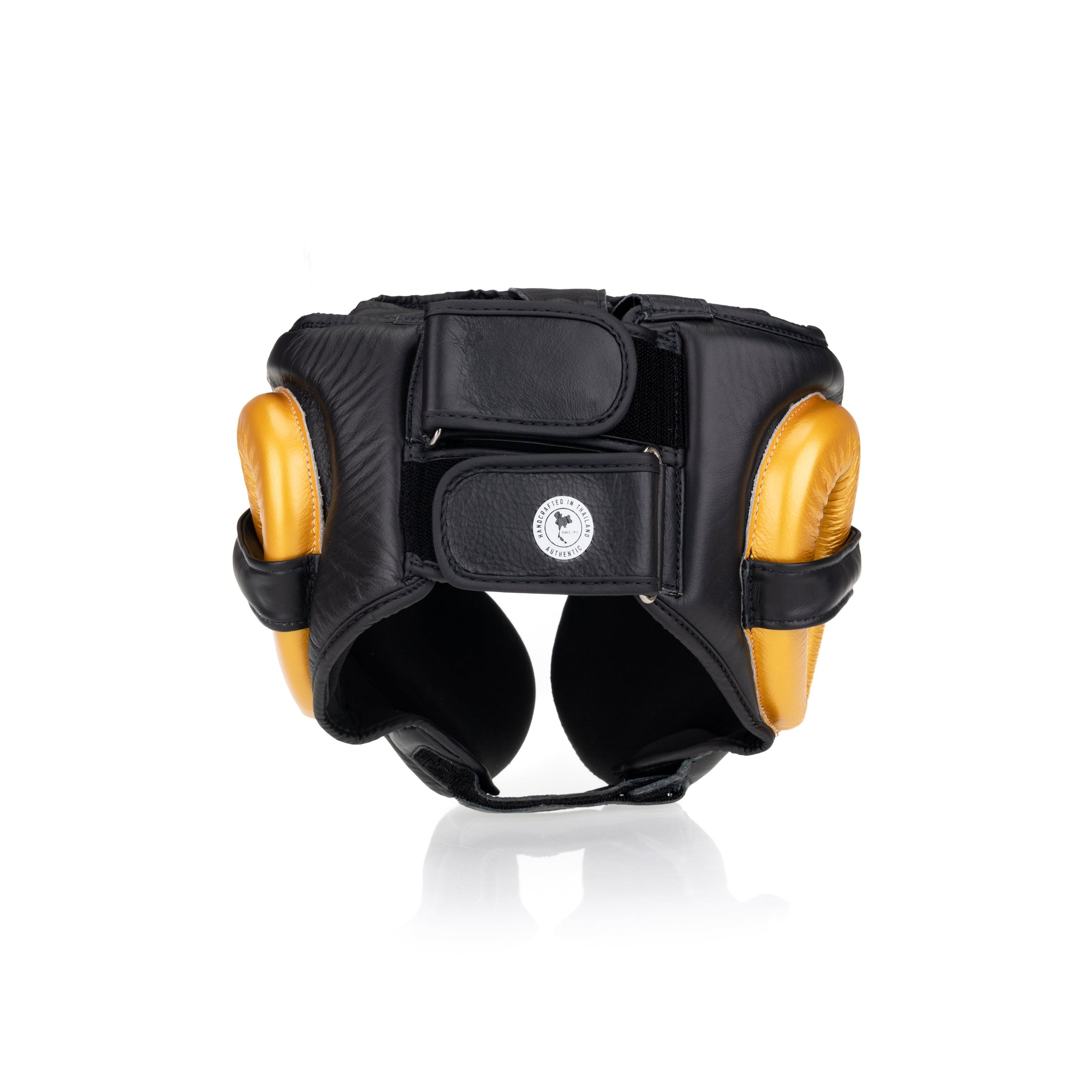 HPMX - Mexican Style Headguard - Black/Gold | Windy Fight Gear